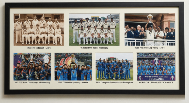 🏏 India National Cricket Team – History, Achievements, Players & Future ...